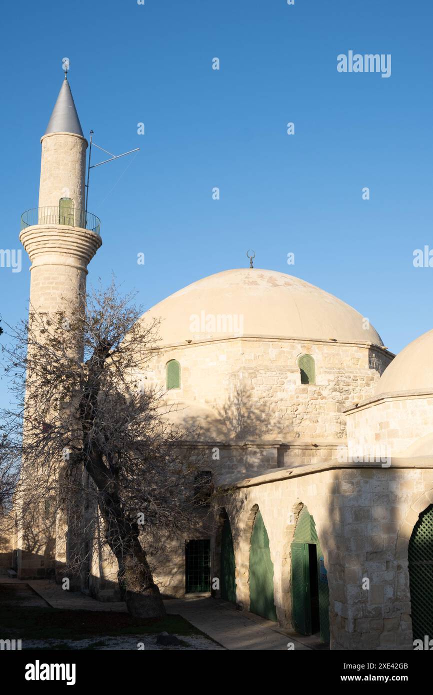 Hala Sultan Tekke or Mosque of Umm Haram. Religious Muslim shrine ...