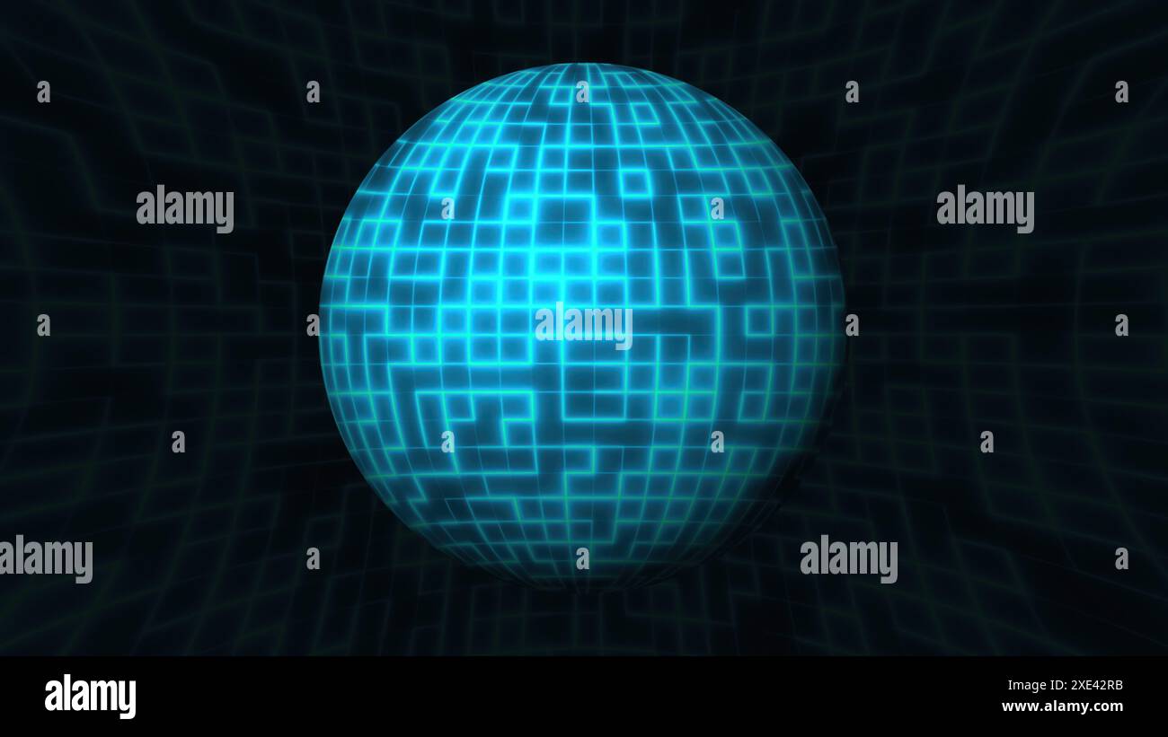 Digital sphere hi-res stock photography and images - Alamy