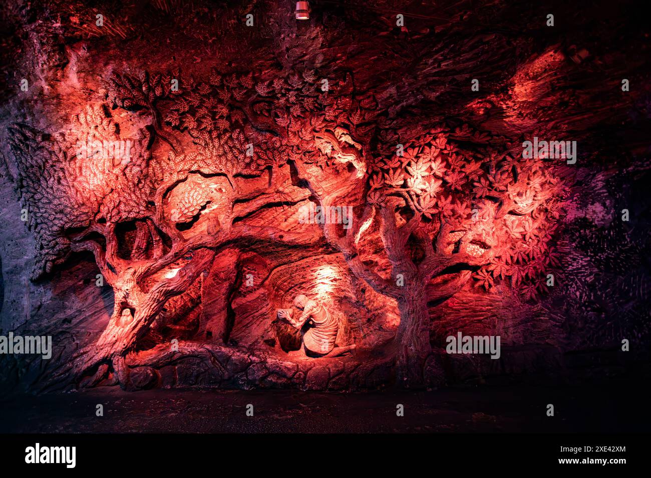 Underground Catedral de Sal (Salt Cathedral) of Zipaquira, Colombia ...