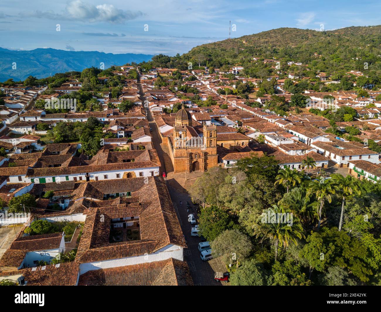 Barichara aerial hi-res stock photography and images - Alamy