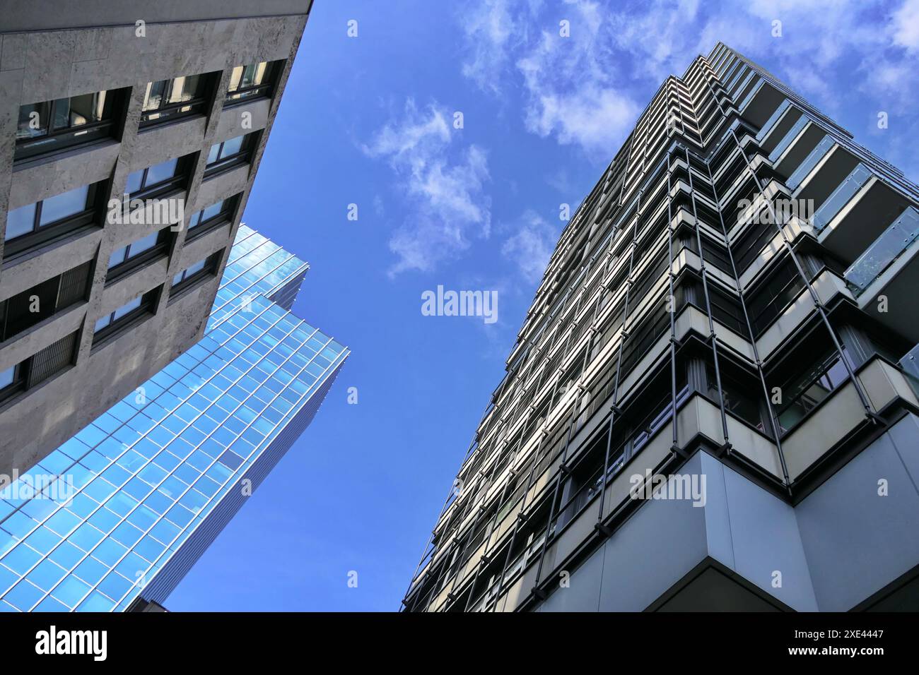 High-rise building in Frankfurt Stock Photo - Alamy