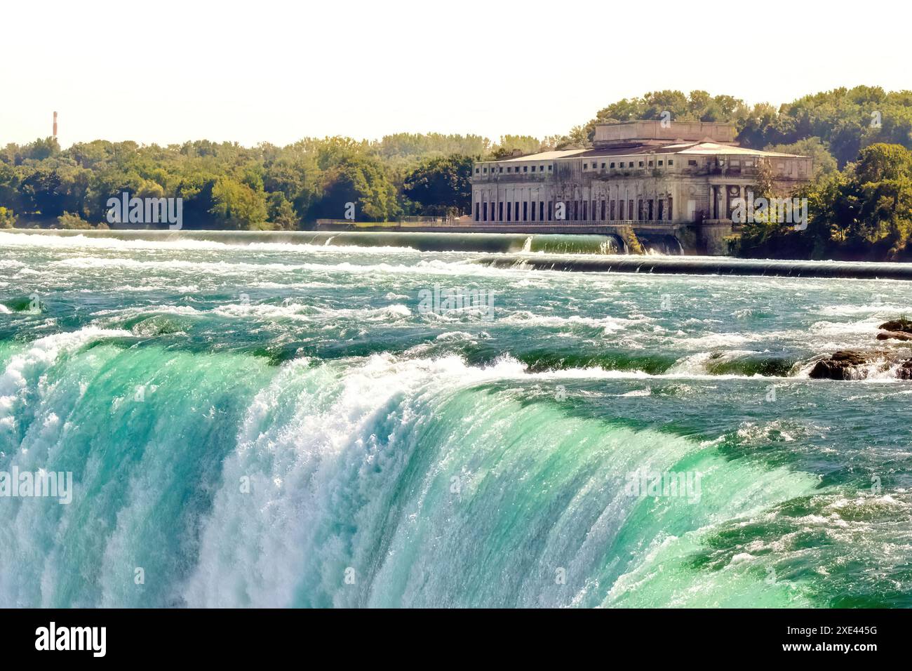 Niagara, Ontario, Canada. Jun 3, 2024. A close up to the Niagara water ...