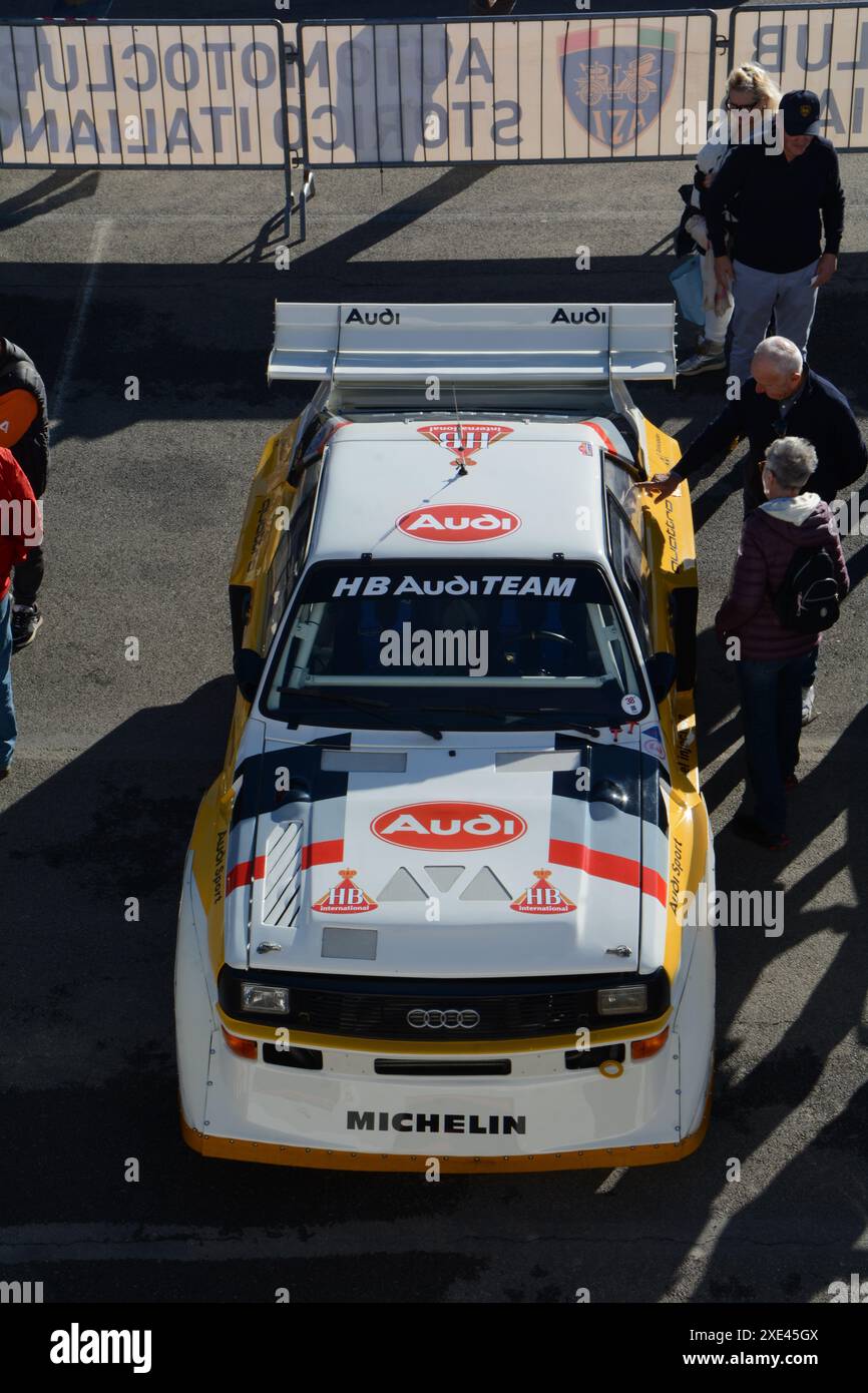 Varano, Italy - Nov. 11, 2023: audi rally s4 luxury AND DREEM CAR IN ...