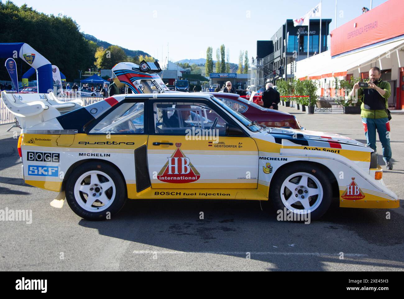 Audi rally s4 luxury AND DREEM CAR IN EXPOSITION Stock Photo - Alamy
