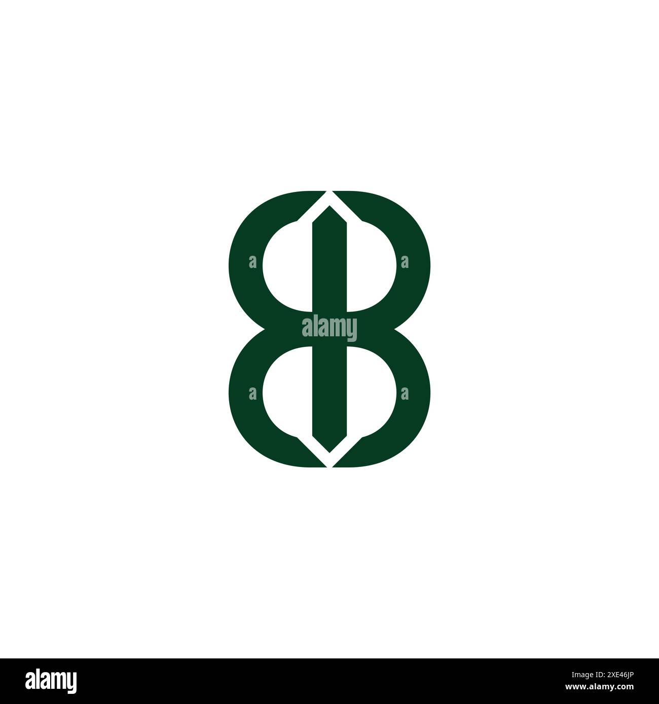 number eight 8 arrows direction logo vector Stock Vector Image & Art ...