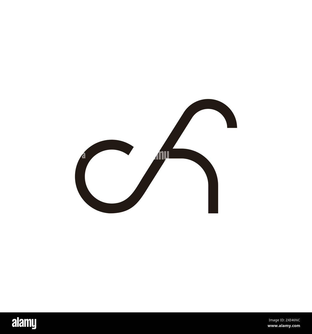 letter ch thin line simple geometric logo vector Stock Vector Image ... letter ch thin line simple geometric logo vector Stock Vector Image ...