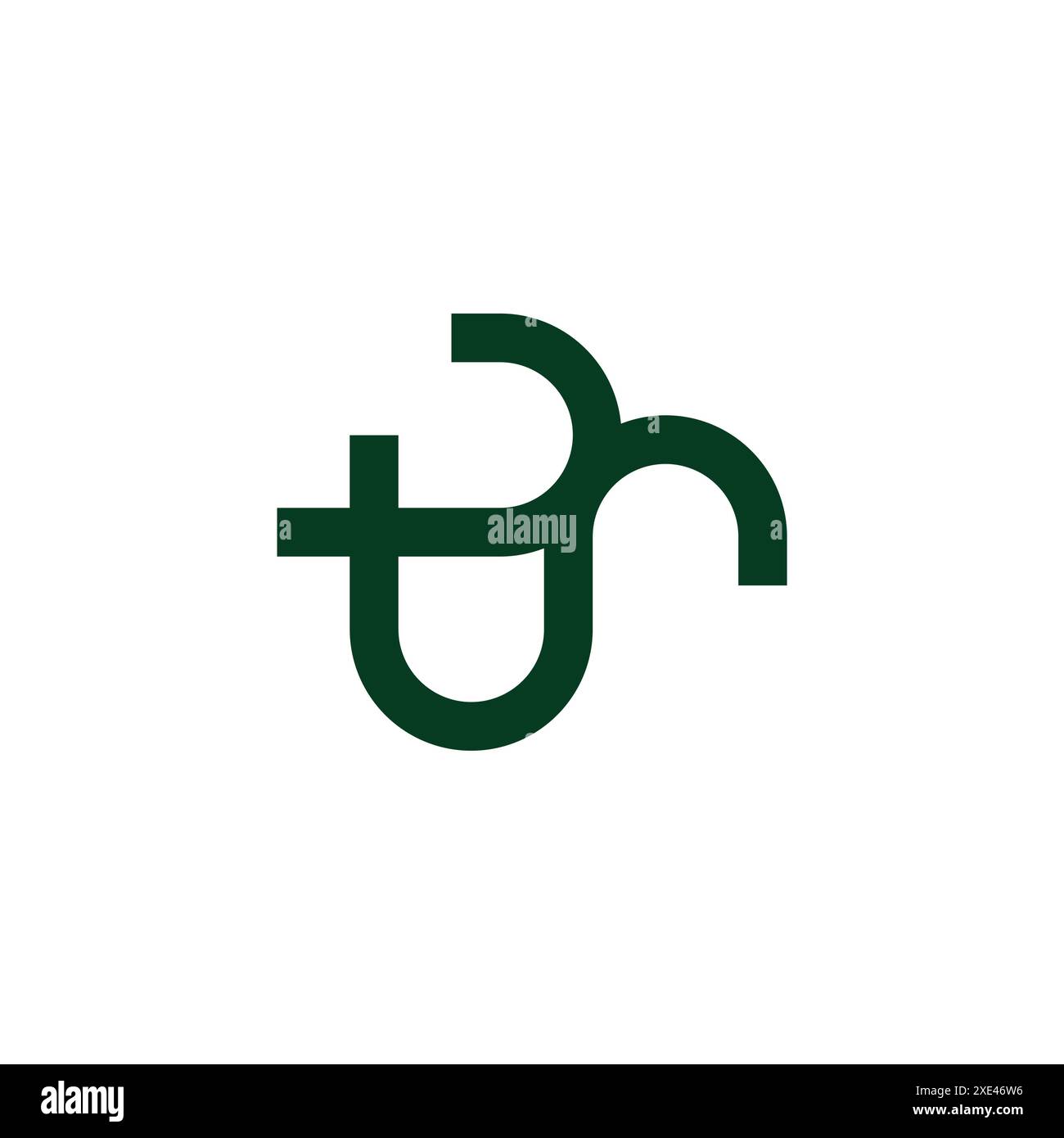 letter pr plus medical geometric lines logo vector Stock Vector Image ...