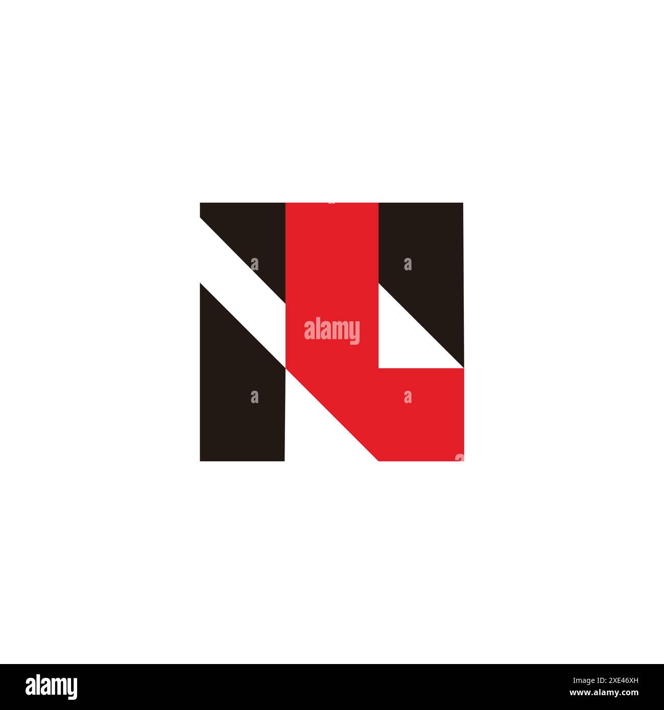 Nl letters Stock Vector Images - Alamy