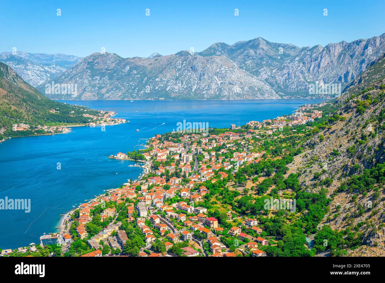 Church in mountains kotor hi-res stock photography and images - Alamy