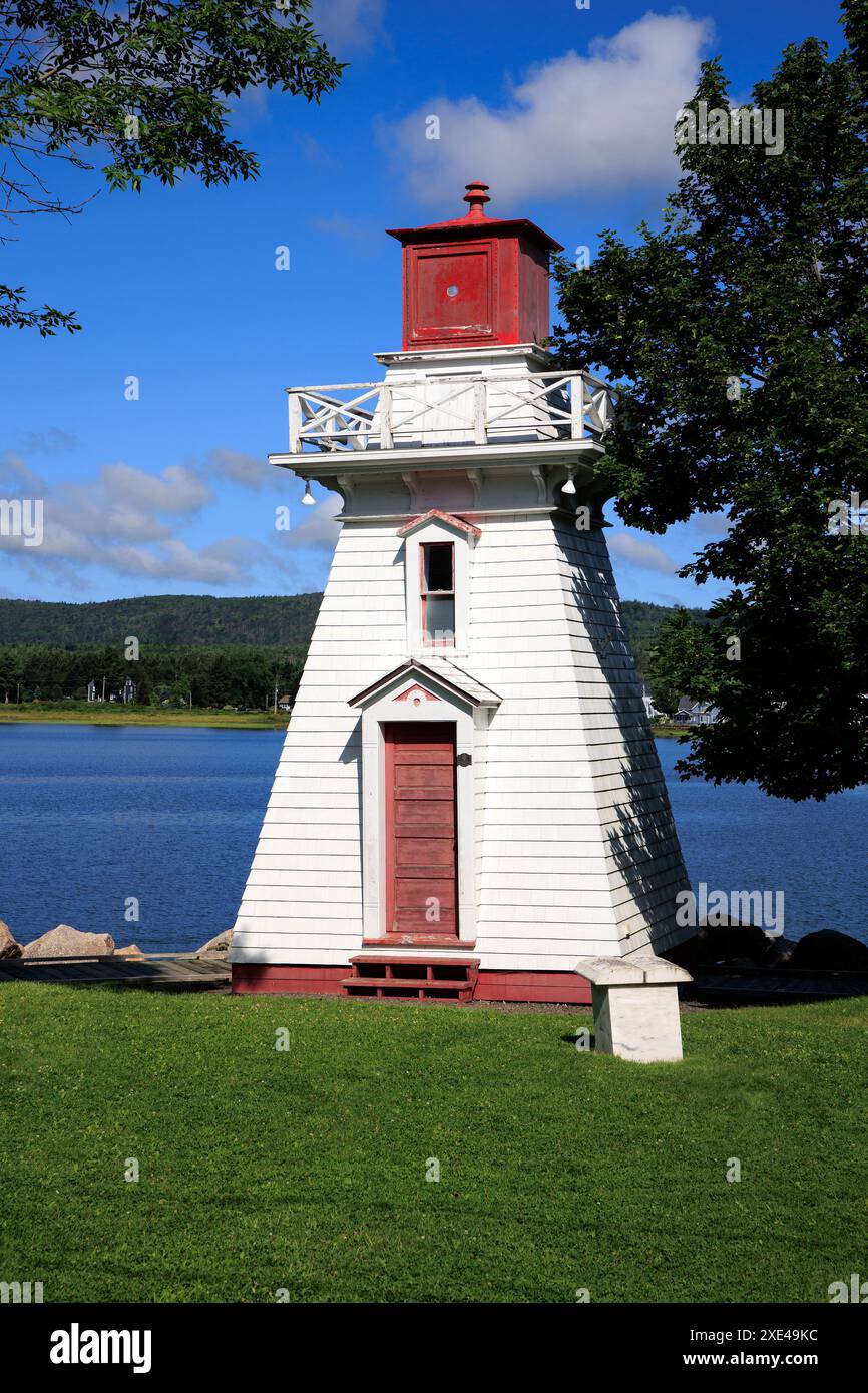 Annapolis Royal Lighthous Stock Photo - Alamy