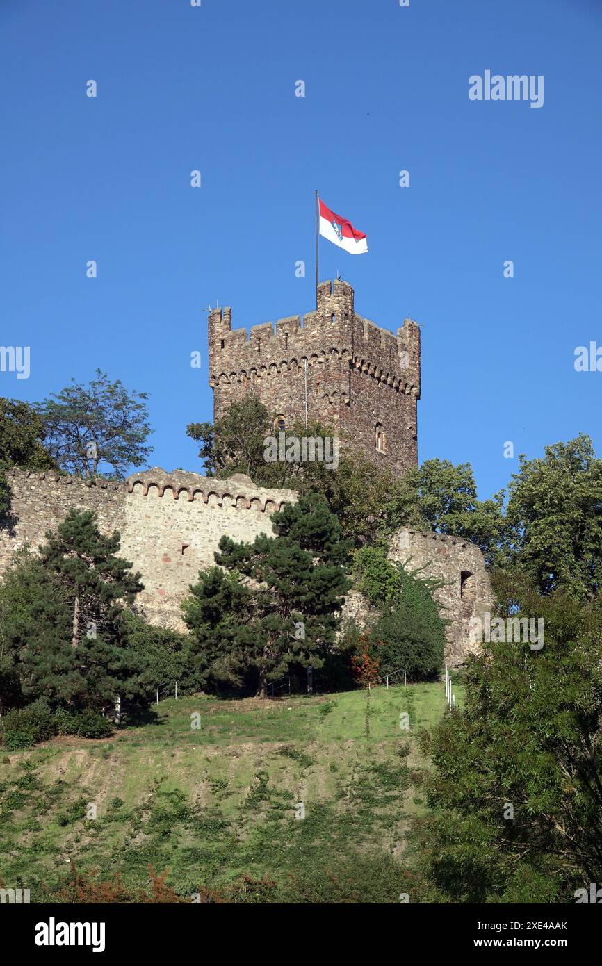 Klopp Castle in Bingen Stock Photo - Alamy
