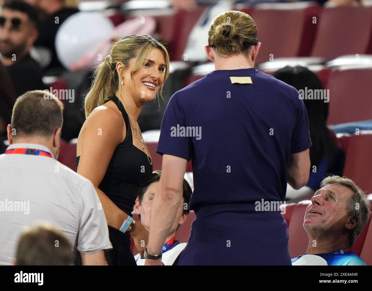 England's Conor Gallagher with partner Aine May Kennedy following the ...