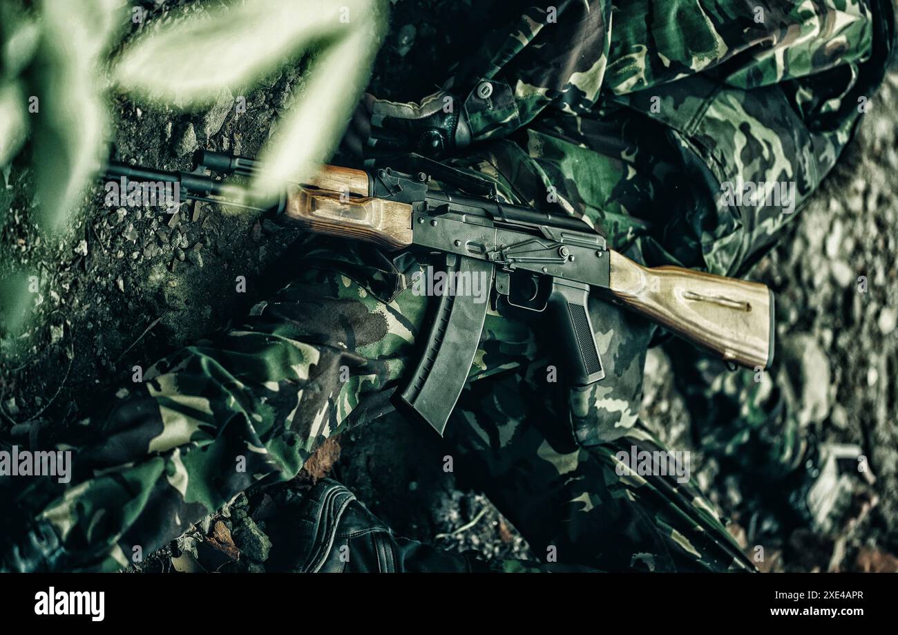 Dead soldier. Dead soldier killed russian soldiers Stock Photo - Alamy