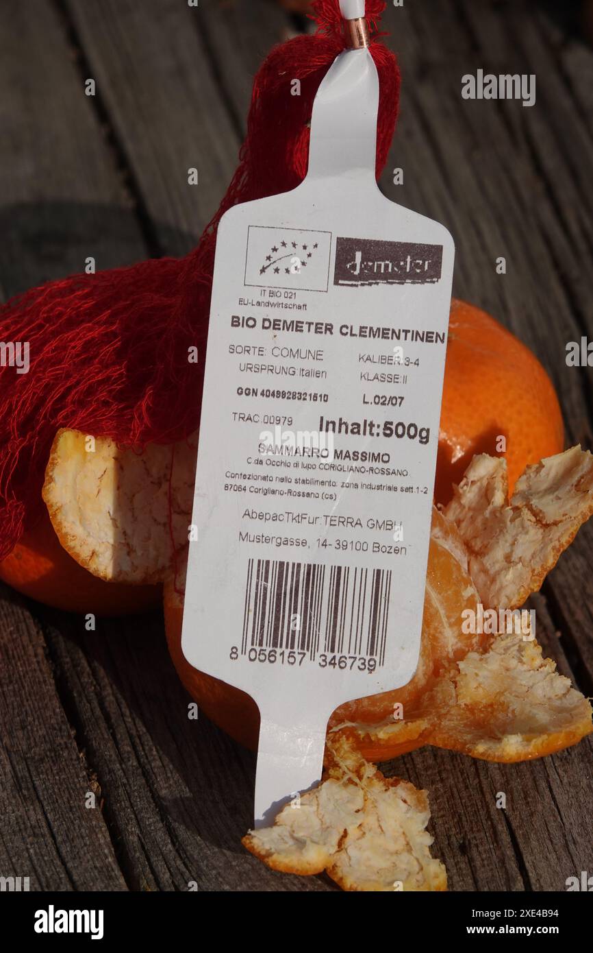 Demeter label hi-res stock photography and images - Alamy