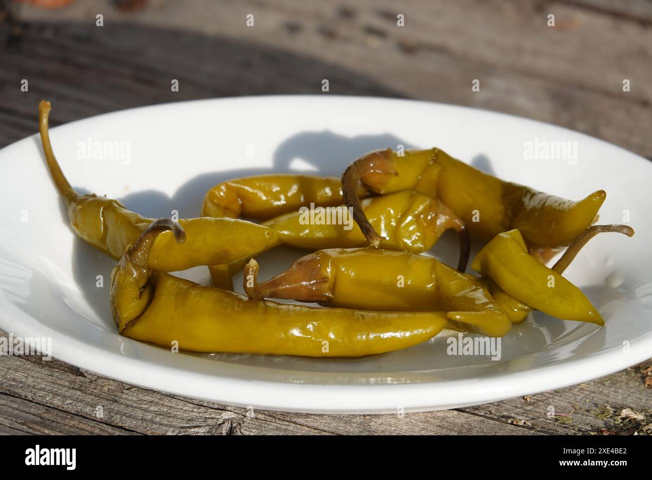 Capsicum frutescens, Pepperoni, chili pepper Stock Photo - Alamy