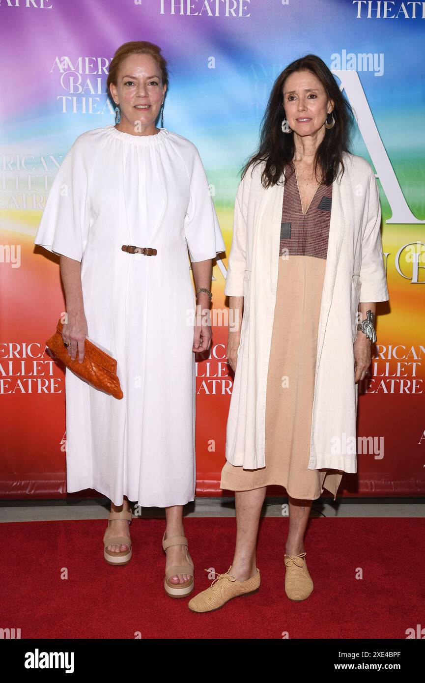 New York, USA. 25th June, 2024. (L-R) Bree Jeppson and Julie Taymor ...