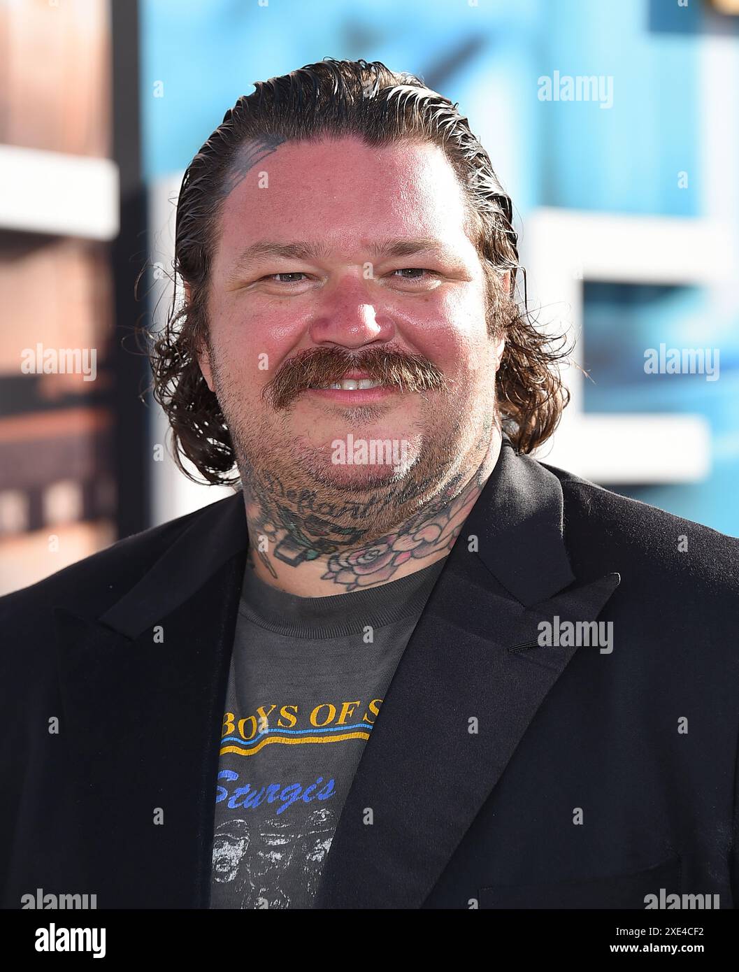 Hollywood, USA. 25th June, 2024. Matty Matheson arriving to FX's “The ...