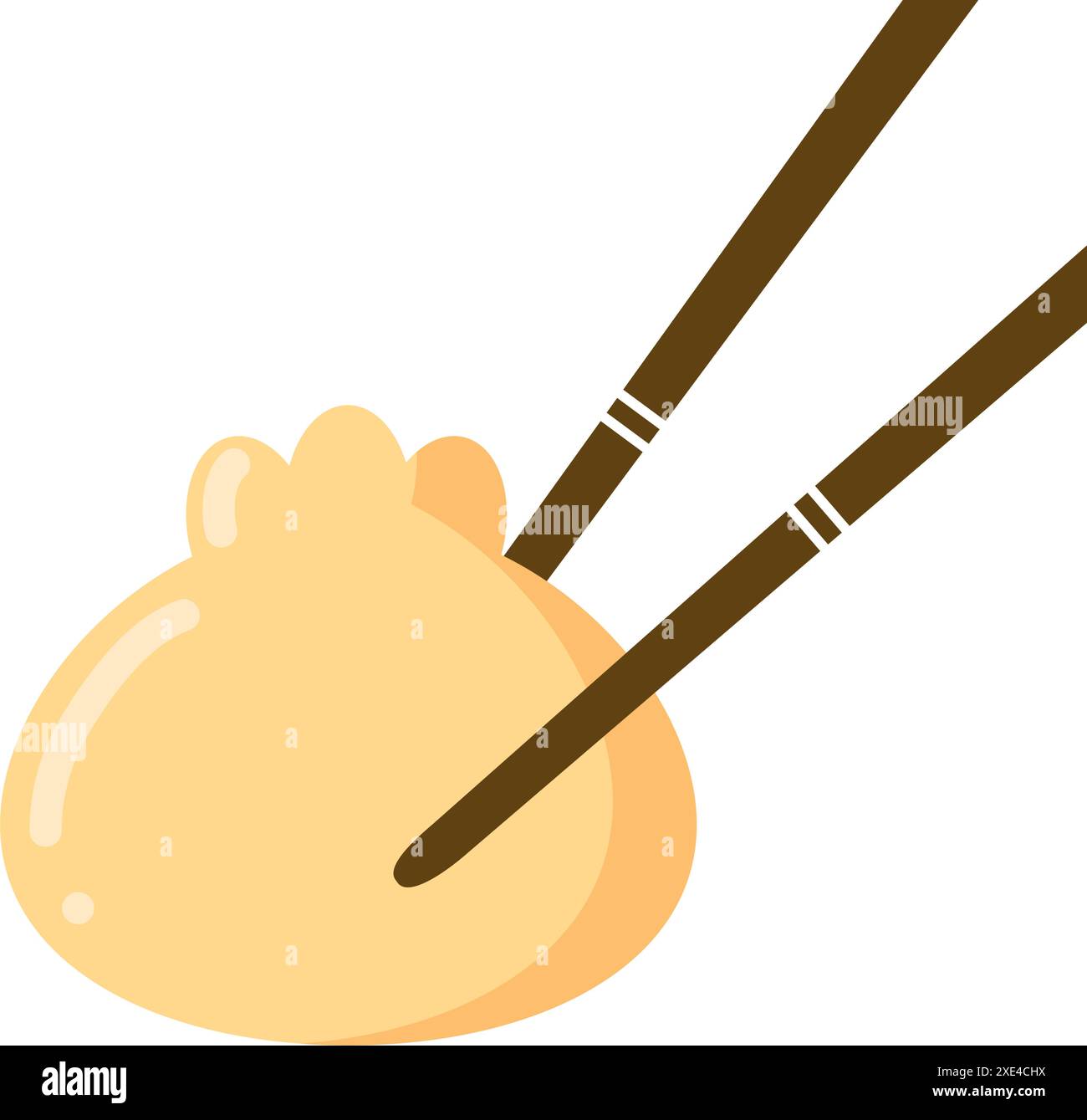 Chinese Steam Bun illustration vector. Asian food vector illustration ...