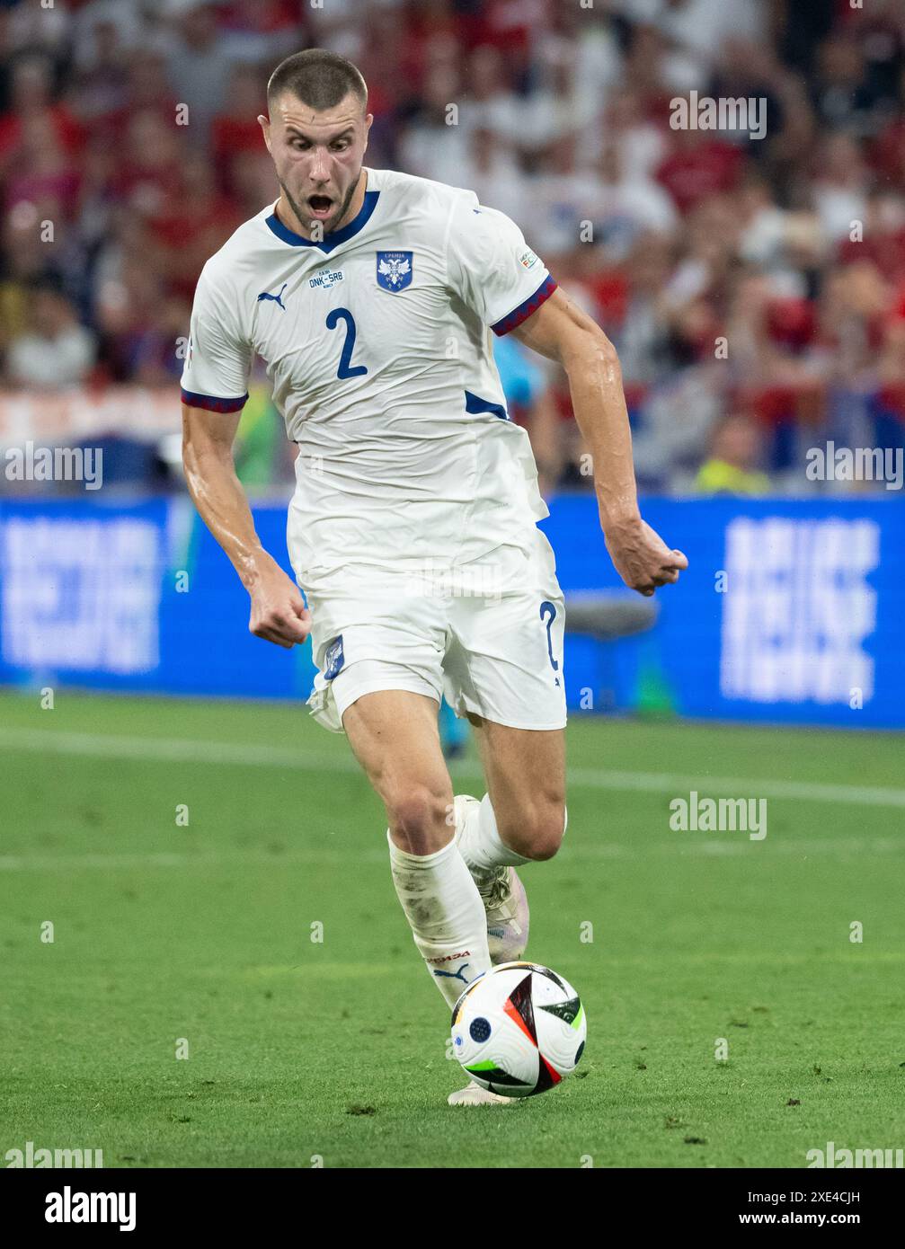 Munich, Germany. 25th June, 2024. Soccer, UEFA Euro 2024, European ...