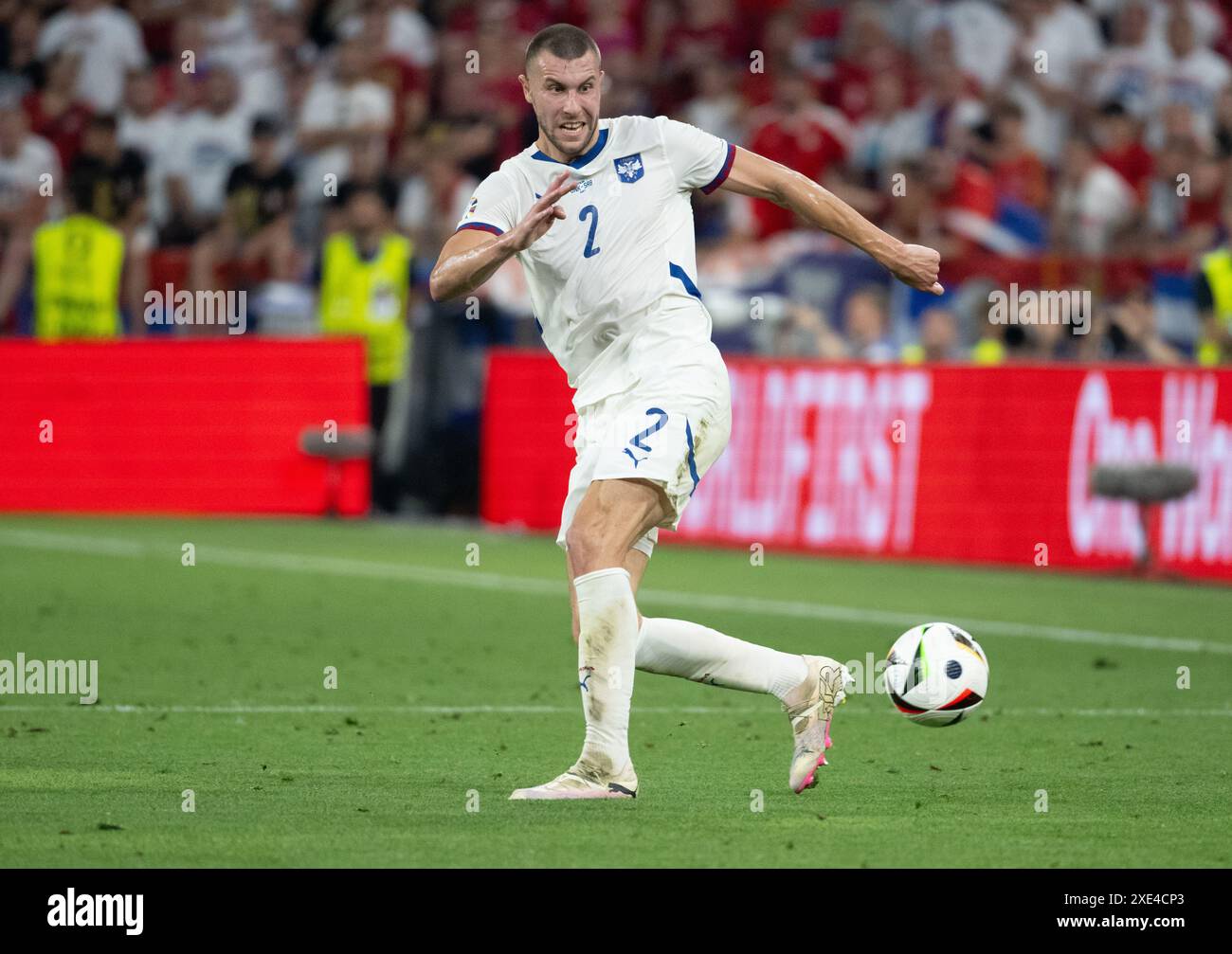 Munich, Germany. 25th June, 2024. Soccer, UEFA Euro 2024, European ...