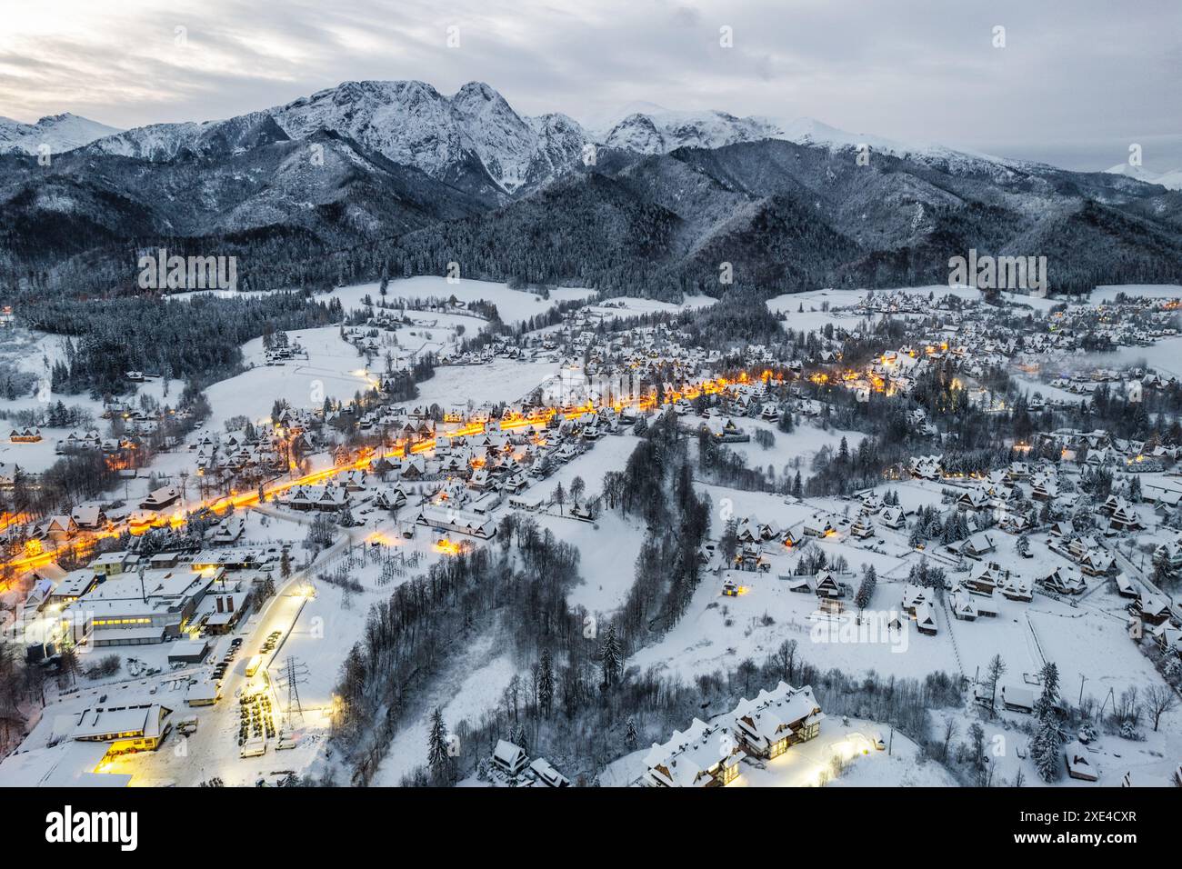 Mountains zakopane in winter hi-res stock photography and images - Alamy