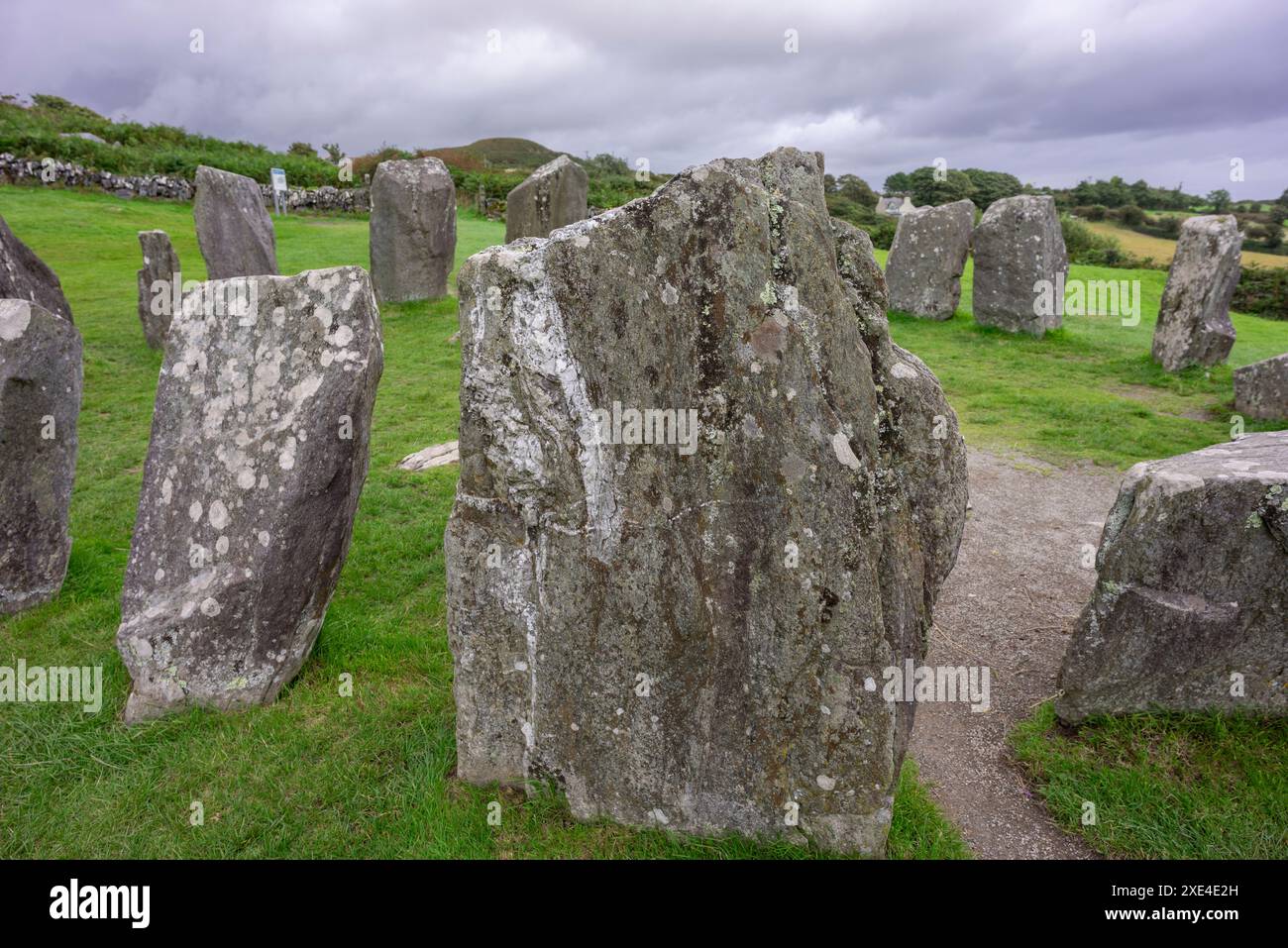 Megalithic Circle of Drombeg Stock Photo - Alamy