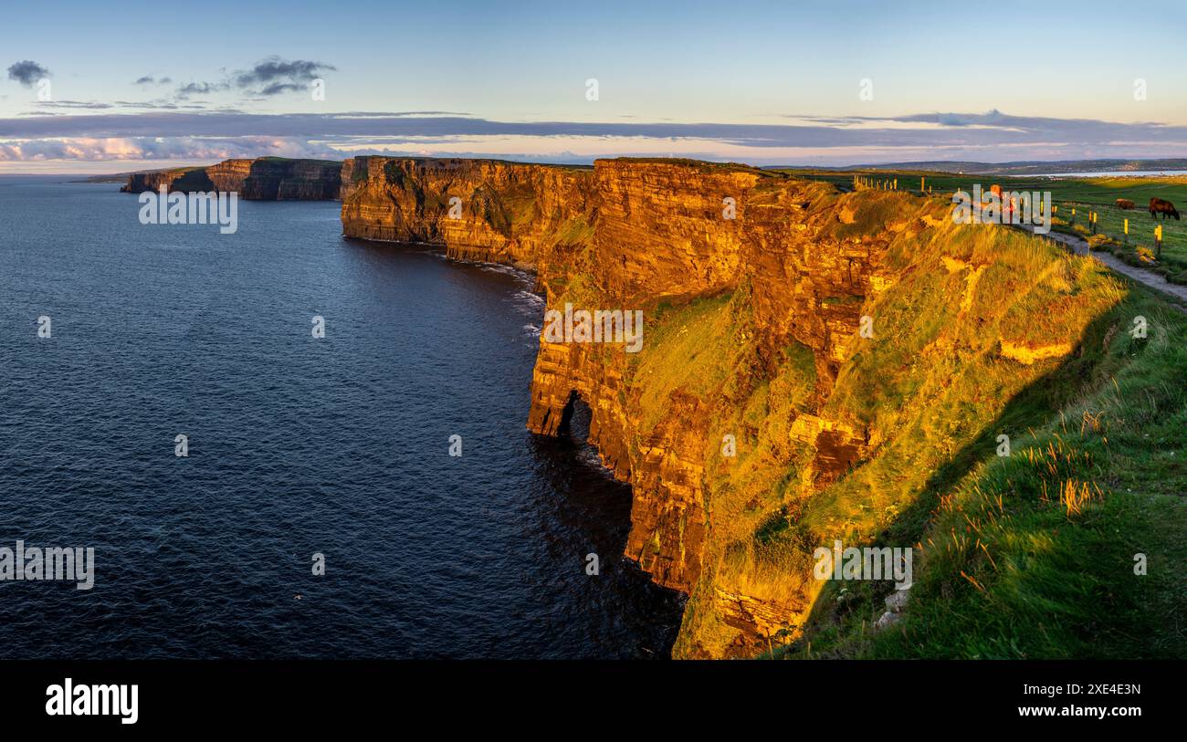 Cliffs of moher erosion hi-res stock photography and images - Alamy