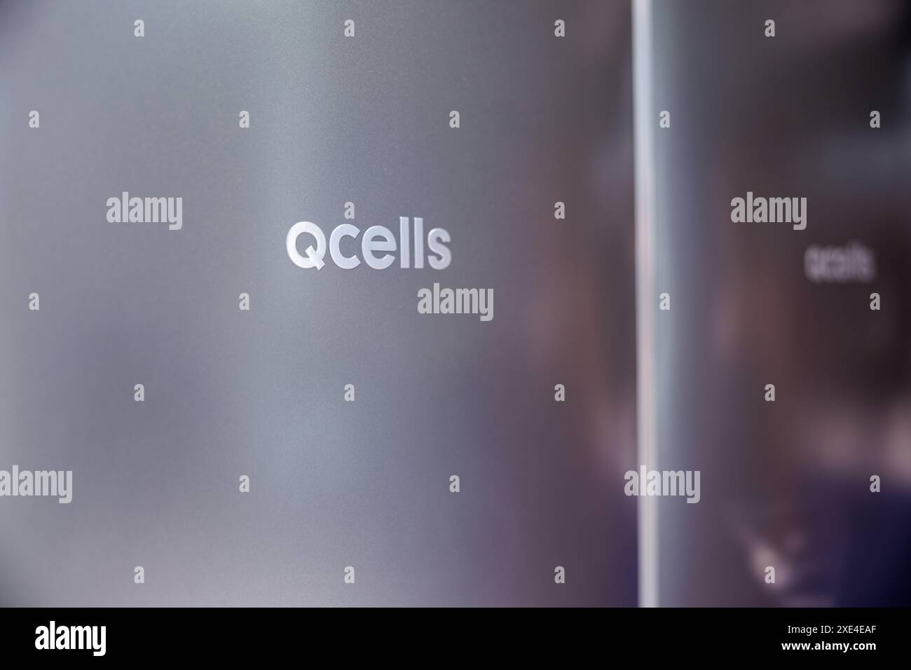 Munich, Germany. 20th June, 2024. The logo and lettering of the solar ...