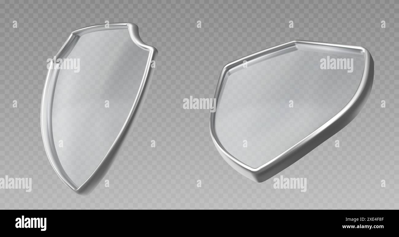 3d protect glass shield for safety vector icon. Medical guard design ...