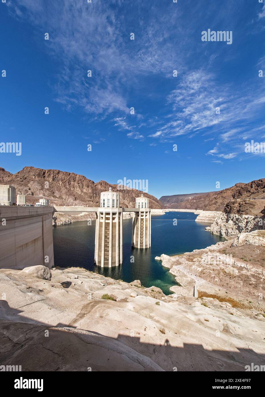 Hoover dam aerial view hi-res stock photography and images - Alamy
