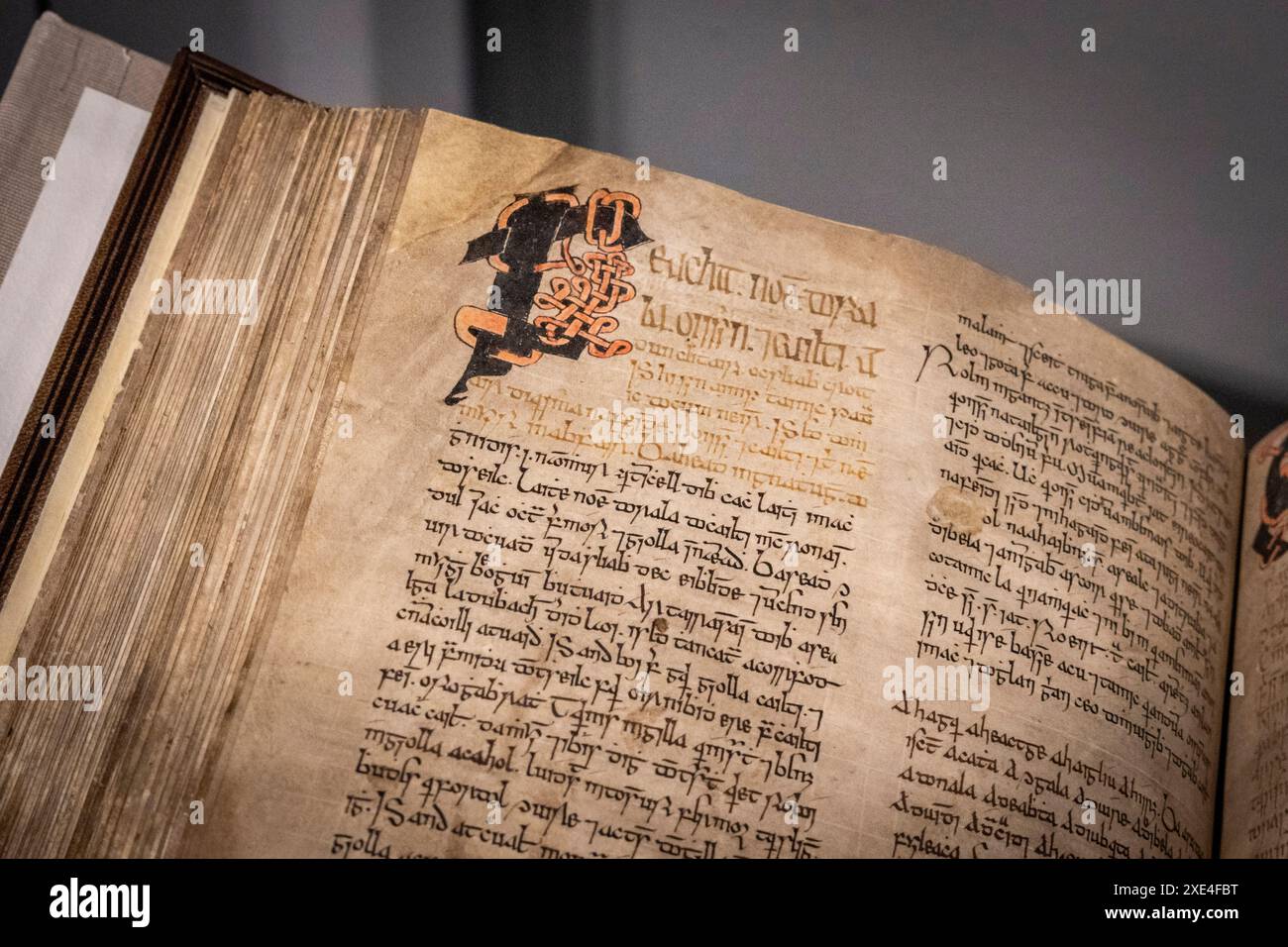 Gaelic manuscript hi-res stock photography and images - Alamy