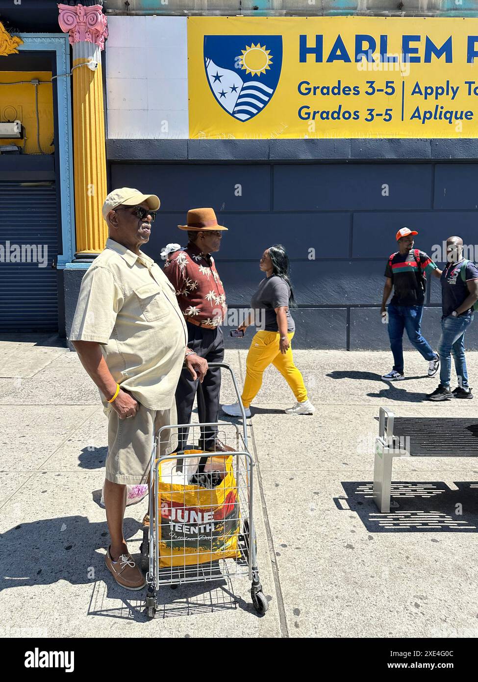 New York, N.Y. - June 15, 2024: Spectators at the 31st annual Harlem ...