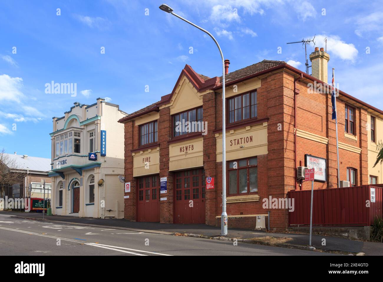 Historic buildings of Katoomba, New South Wales, Australia. The Fire ...