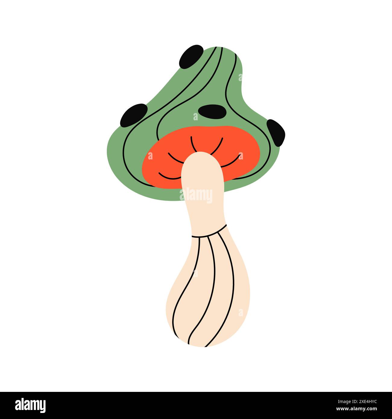 Fungal identification Stock Vector Images - Alamy