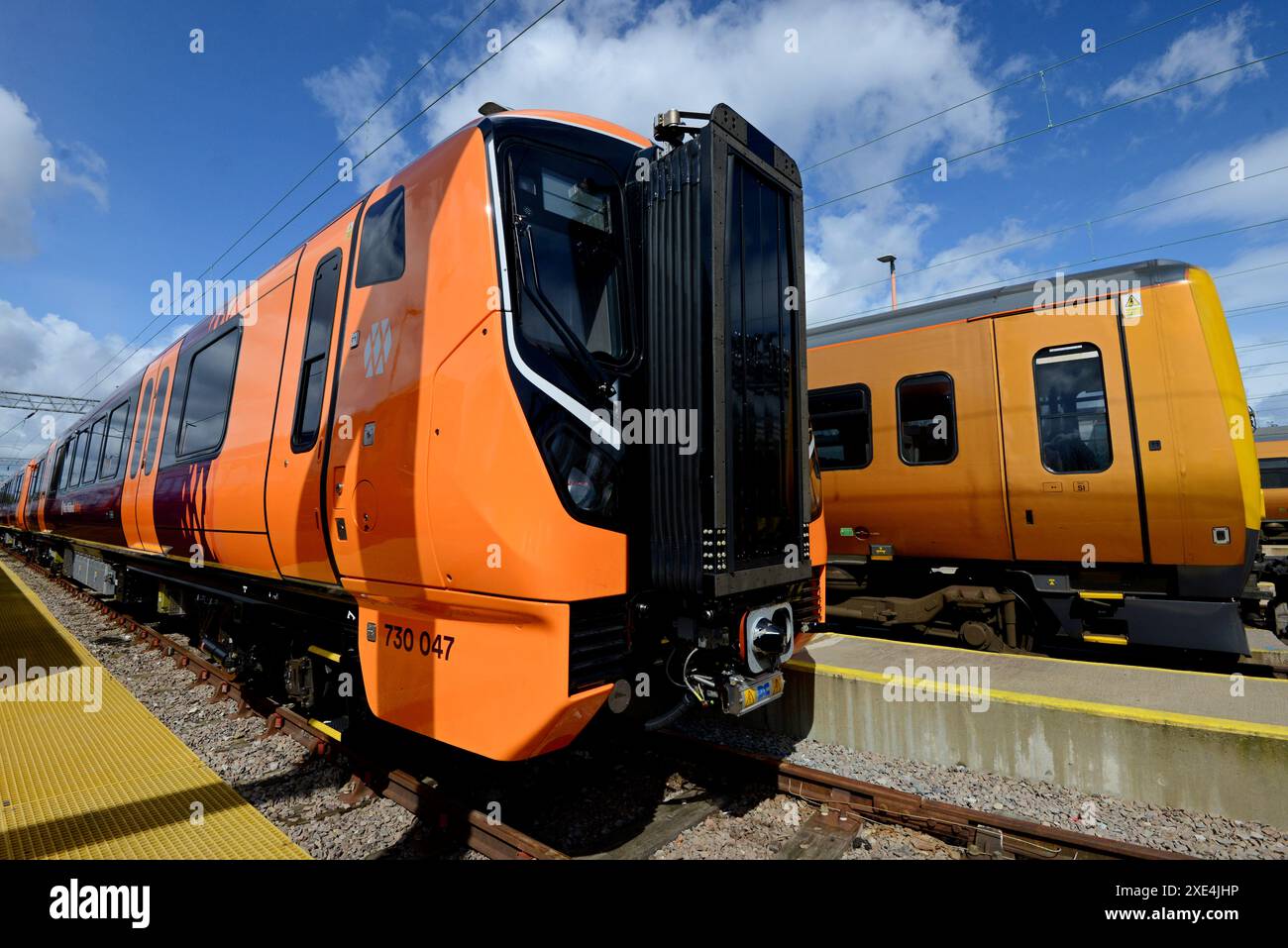 New West Midlands Railway Alstom class 730 electric trains seen in WMR ...