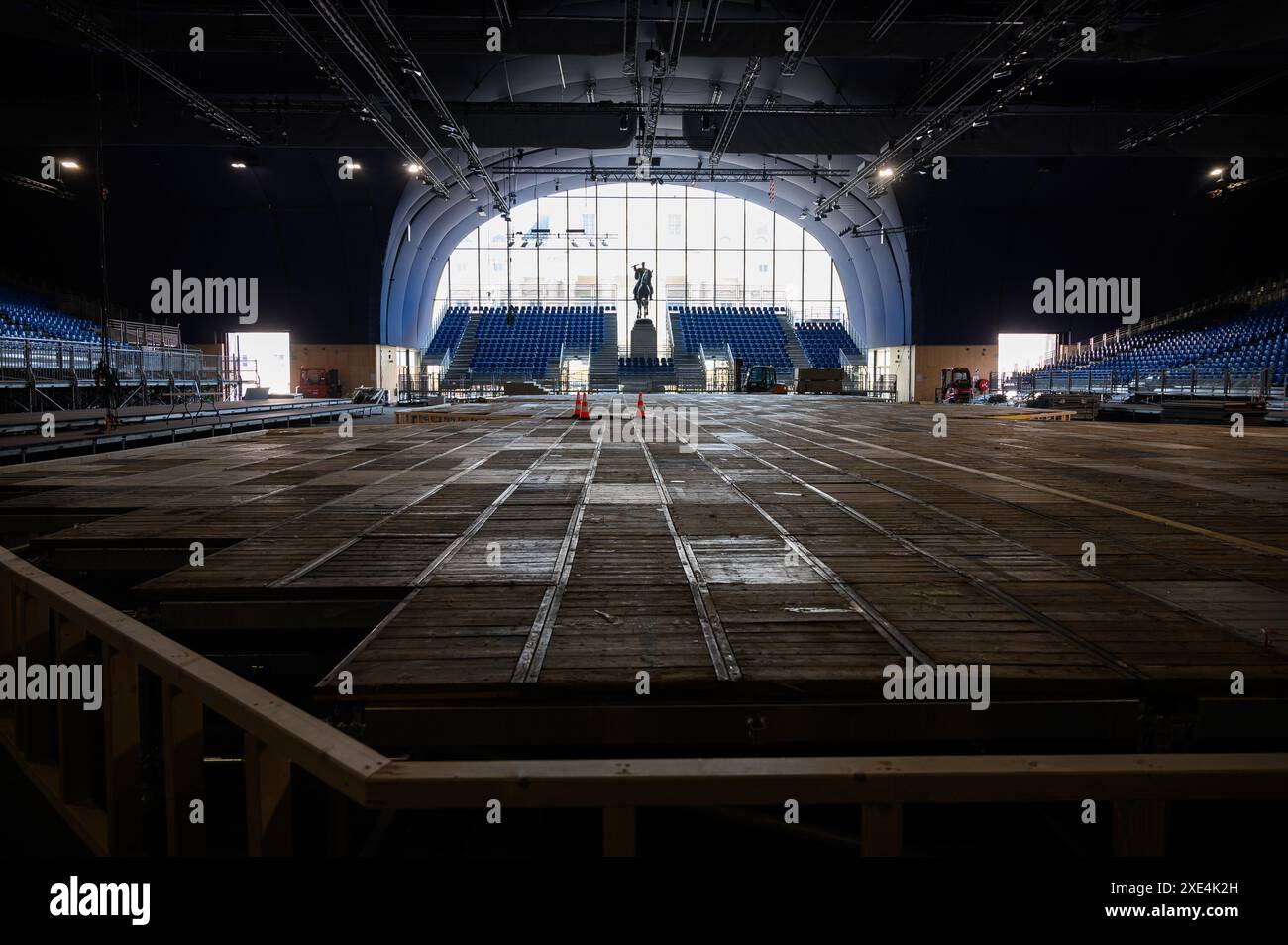 Paris, France. 25th June, 2024. Photo taken on June 25, 2024 shows The ...