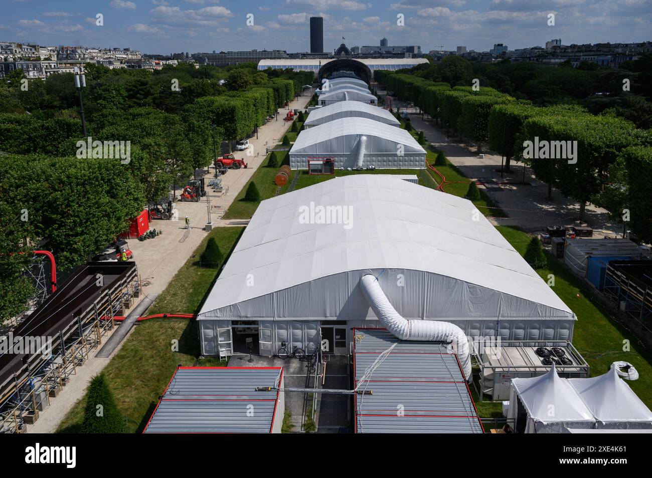 Paris, France. 25th June, 2024. Photo taken on June 25, 2024 shows The ...