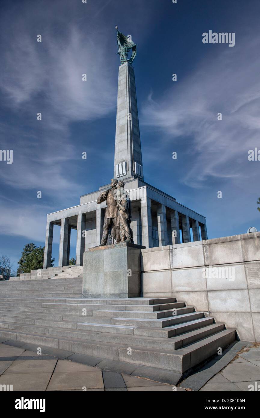 Slavin memorial monument and cemetery for Soviet Army soldiers who died ...