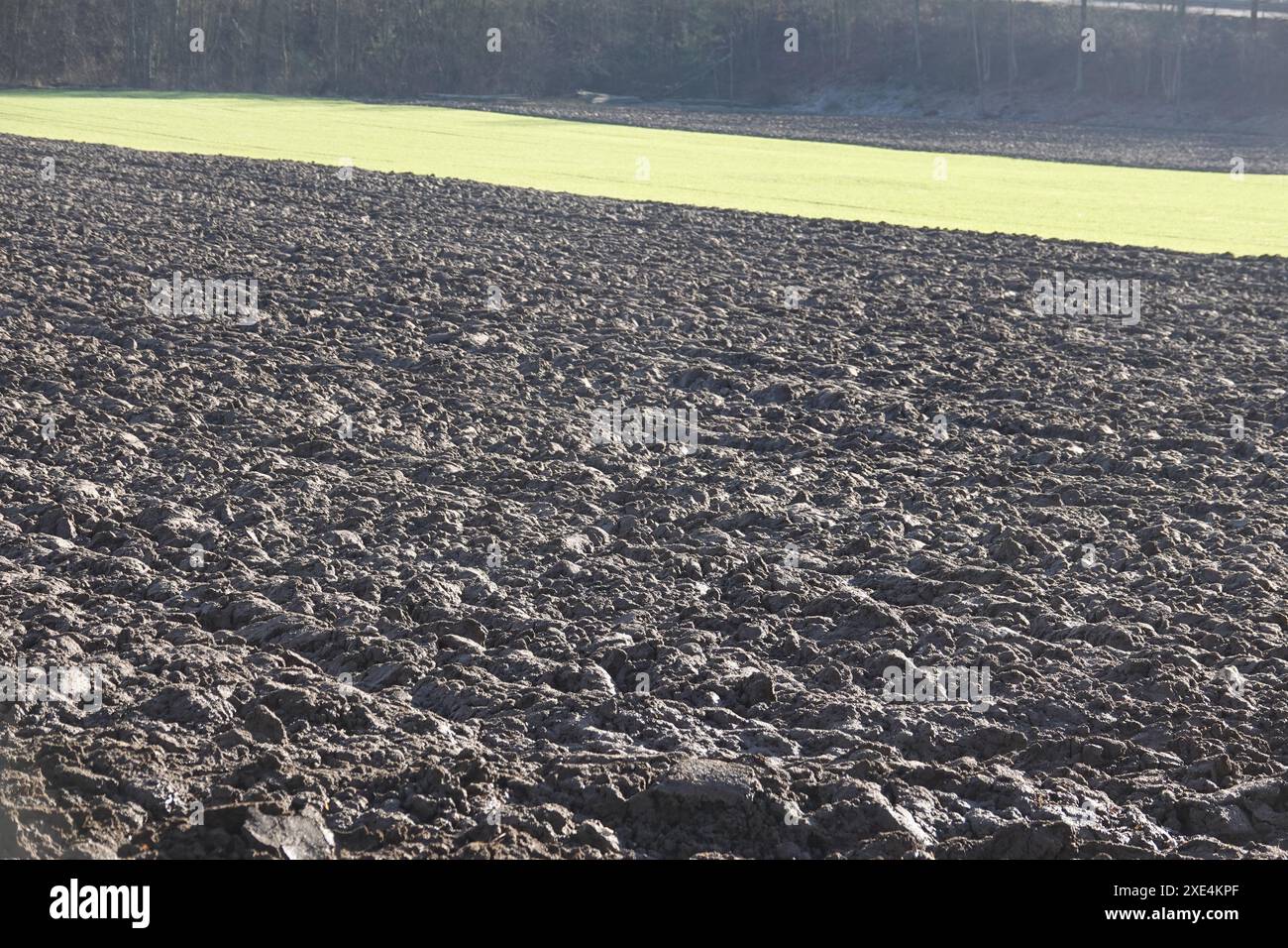 Ploughed field, soil Stock Photo - Alamy