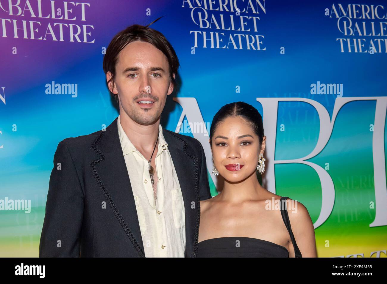 New York, United States. 25th June, 2024. (L-R) Reeve Carney and Eva ...