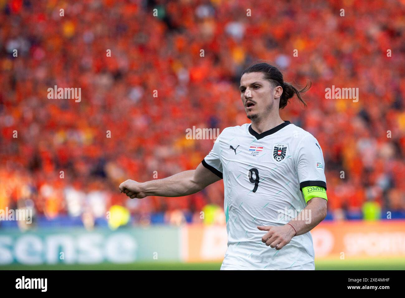 Marcel Sabitzer (Oesterreich, #09), GER, Netherlands (NED) vs Austria (AUT), Fussball ...