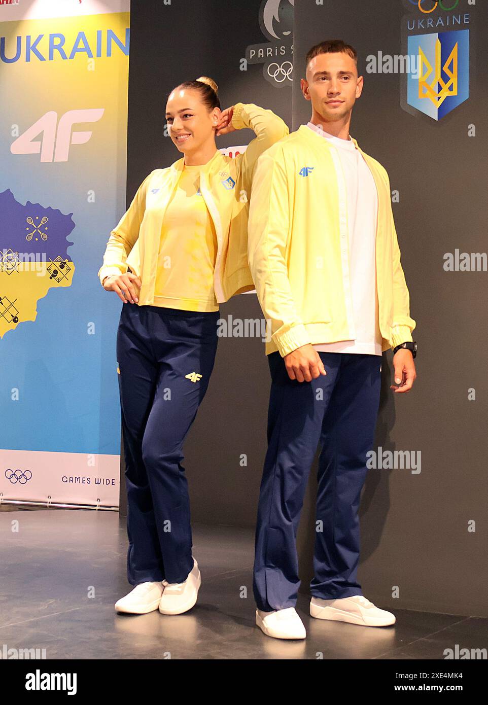 Non Exclusive: KYIV, UKRAINE - JUNE 25, 2024 - Judoka, bronze medallist ...