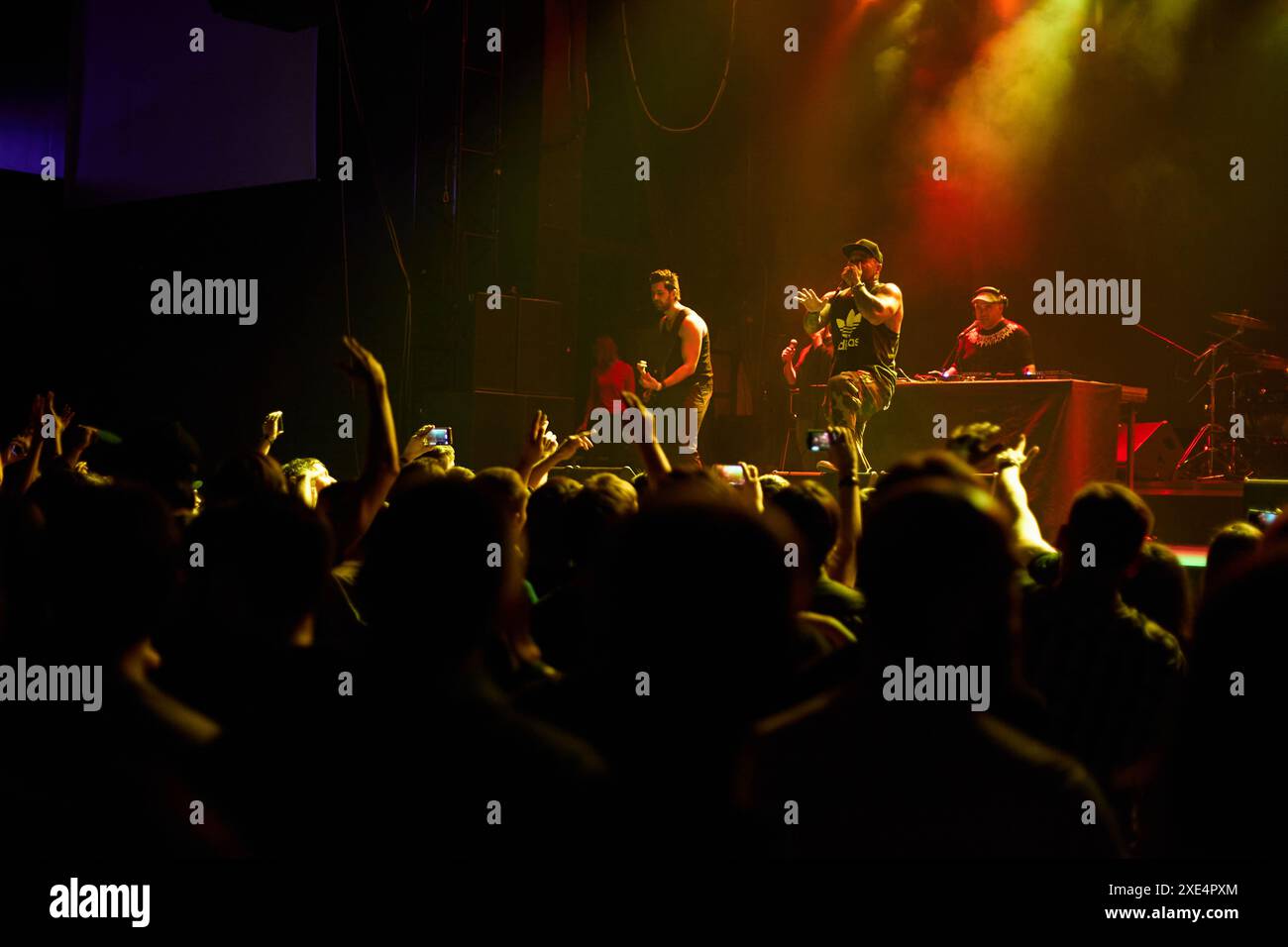 Singer Seth Binzer aka Shifty Shellshock, vocalist of Crazy Town band ...