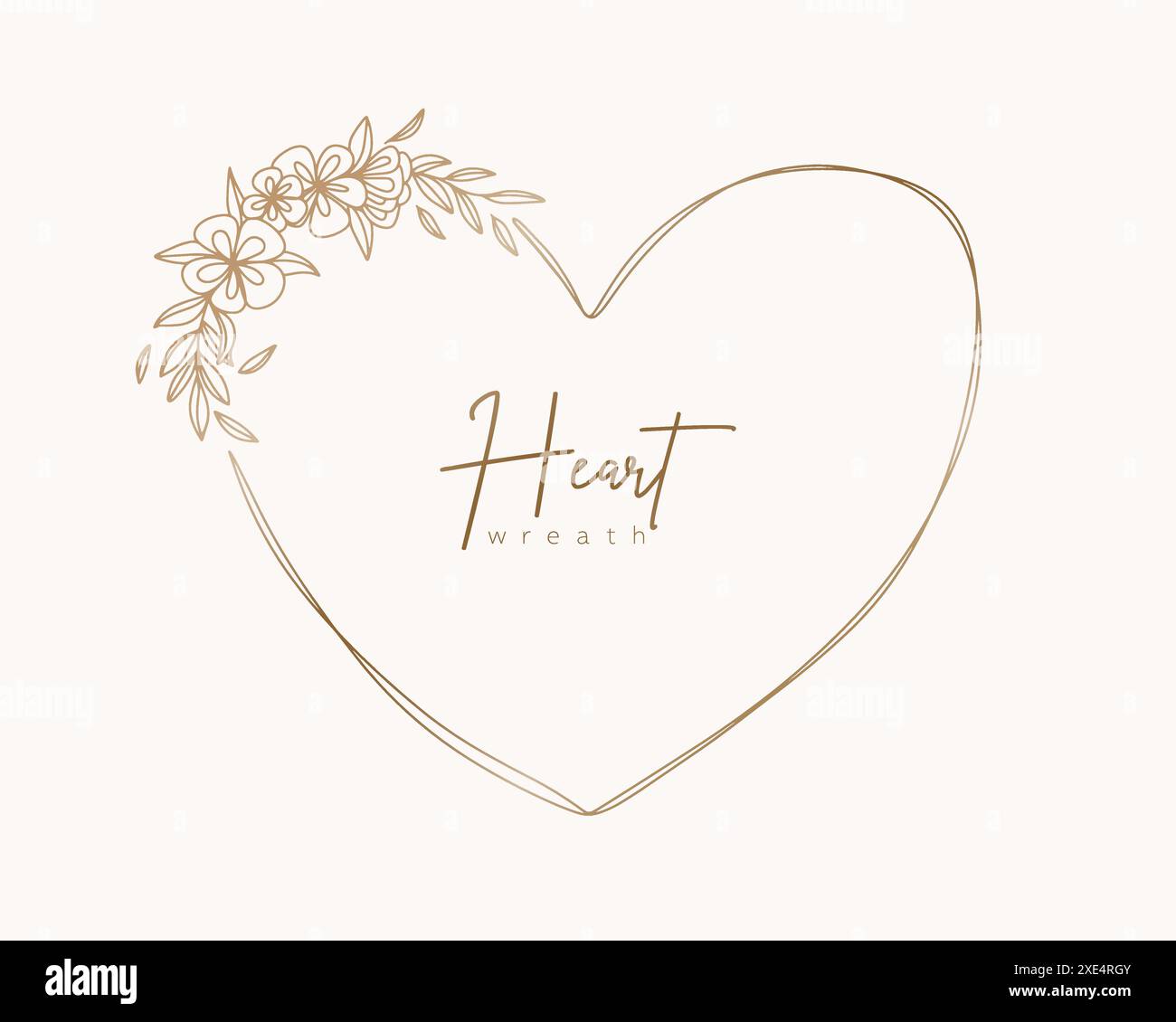 Love and heart monogram for love romantic passion or wedding Cut Out ...