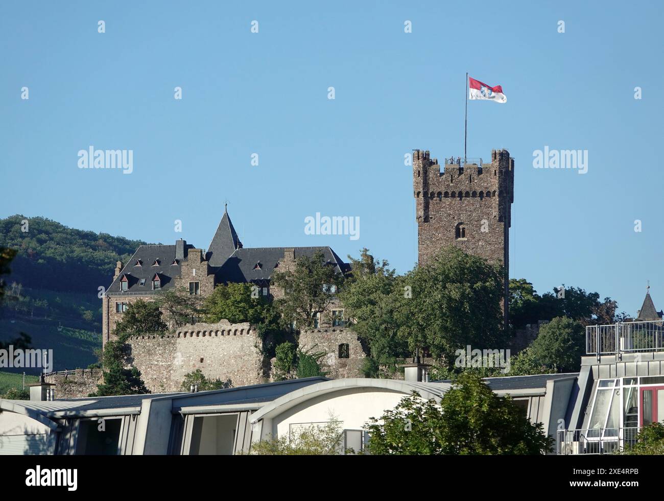 Klopp Castle in Bingen Stock Photo - Alamy