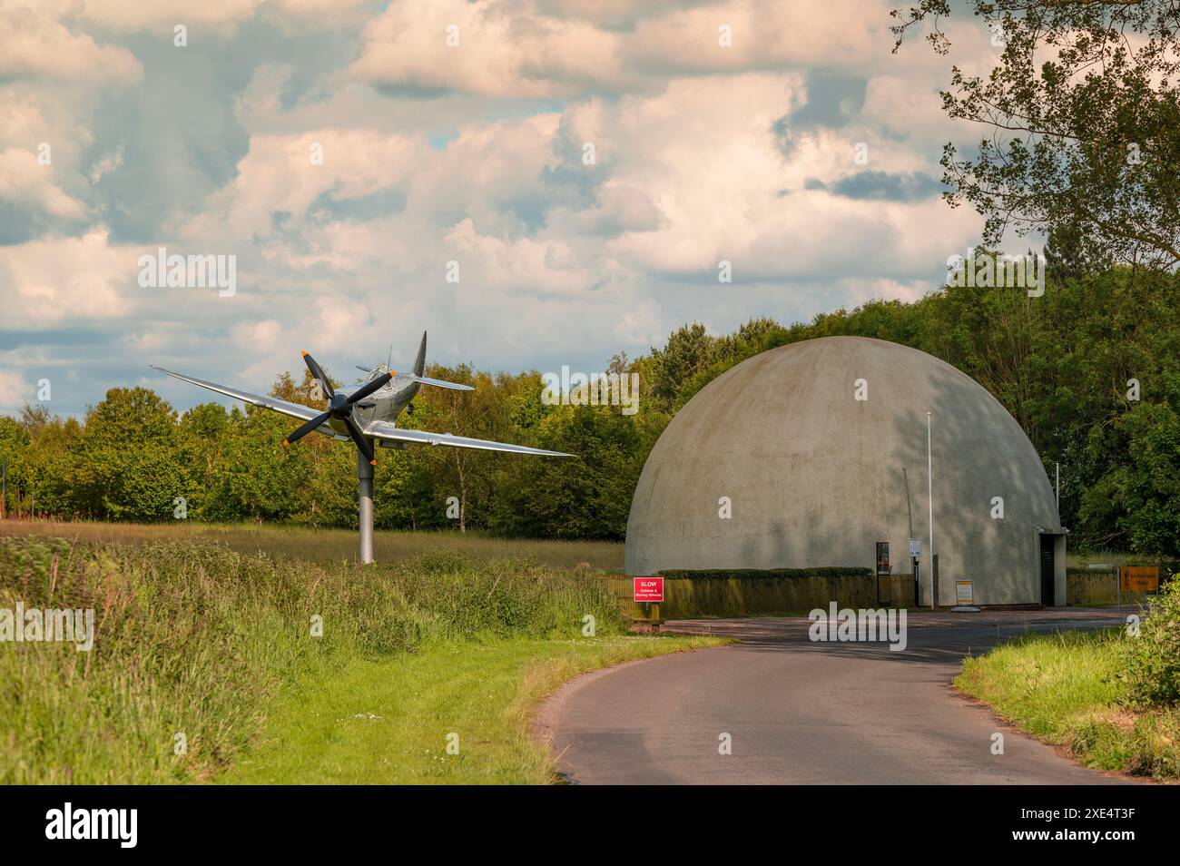 Langham Dome is one of only 6 remaining war time gunnery centres which ...