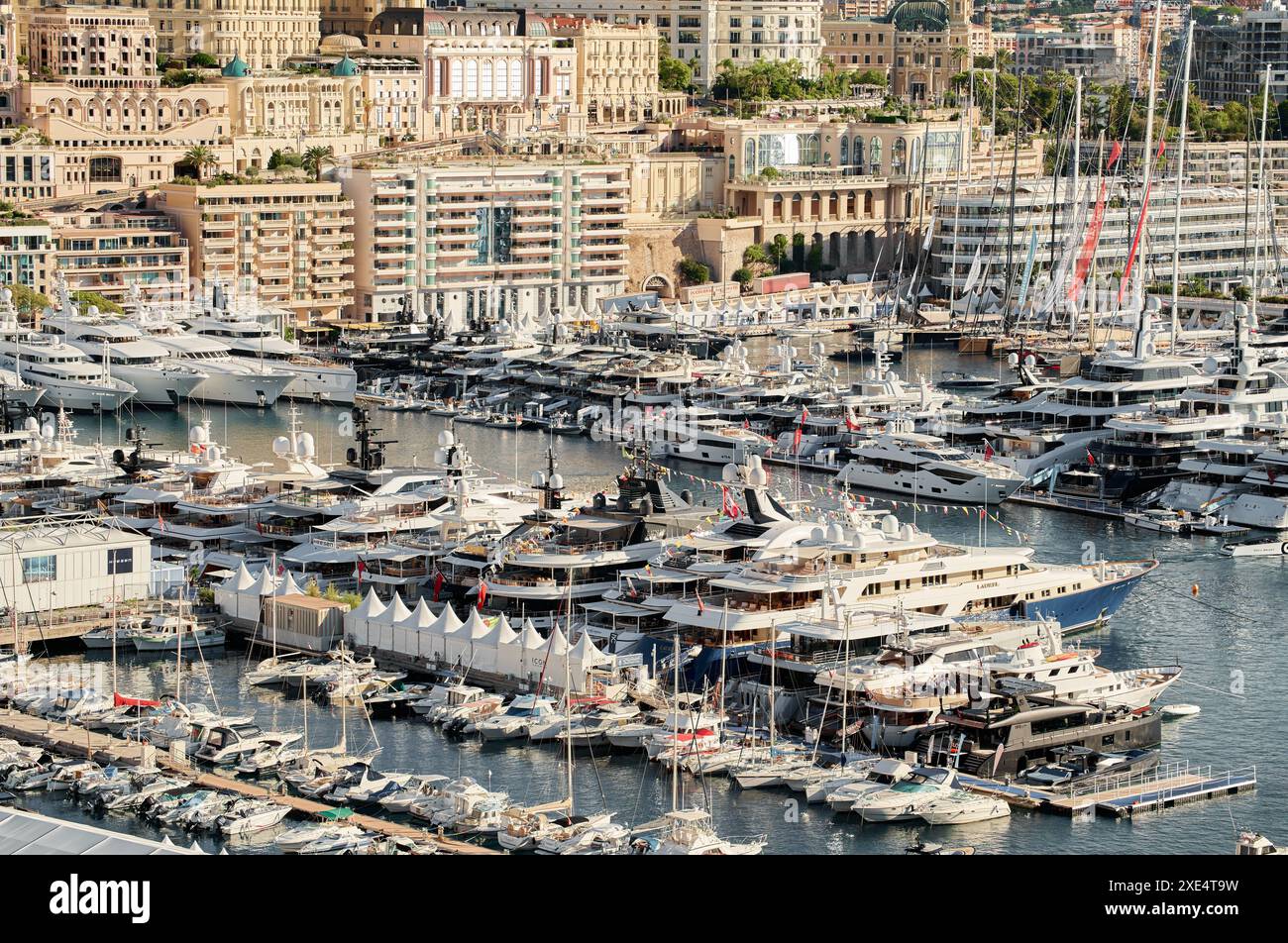 Monaco, Monte Carlo, 01 October 2022 - The famous motorboat exhibition ...