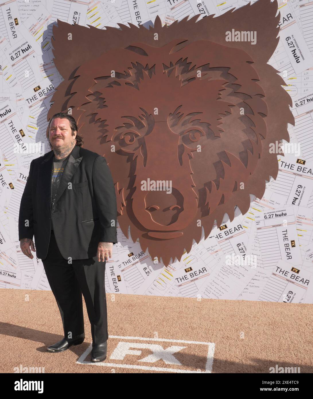 Los Angeles, USA. 25th June, 2024. Matty Matheson arrives at the FX's ...