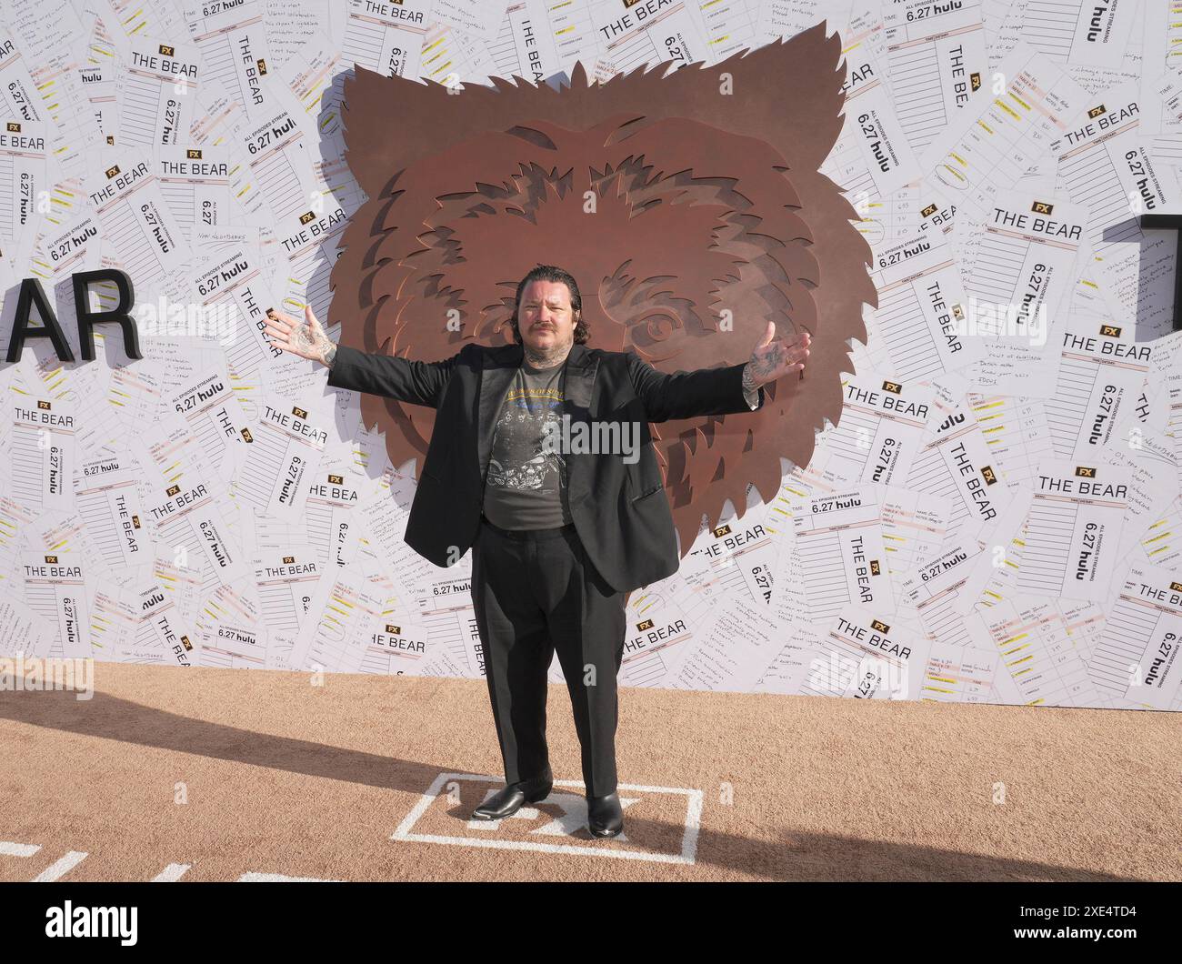 Los Angeles, USA. 25th June, 2024. Matty Matheson arrives at the FX's ...