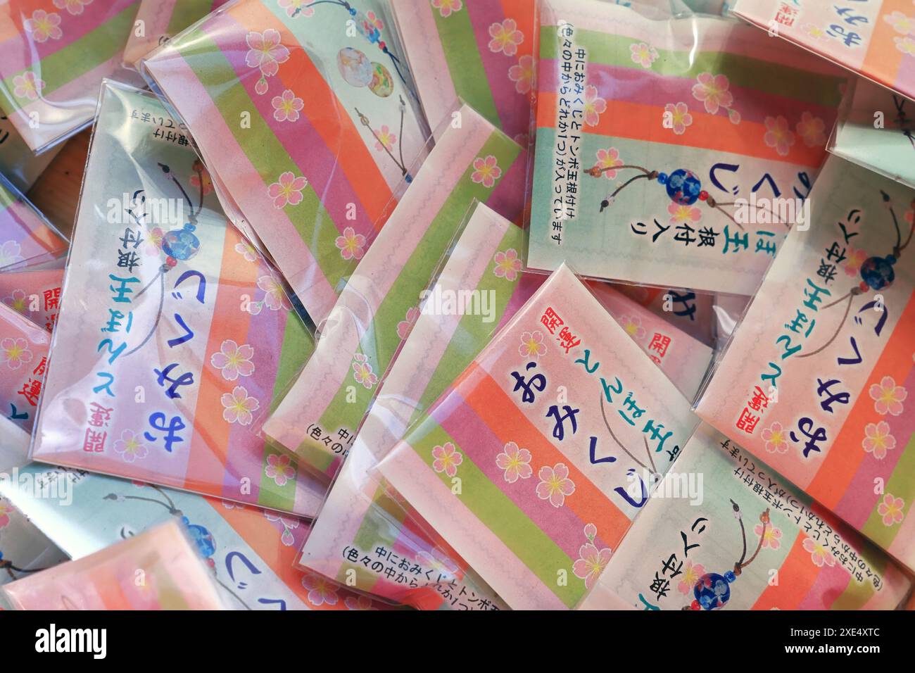 Omikuji at Hiita Shrine Stock Photo - Alamy